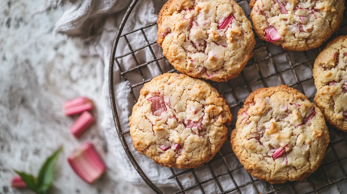 Rhubarb cookies that will surprise your taste buds | Oh Là Là Recipes